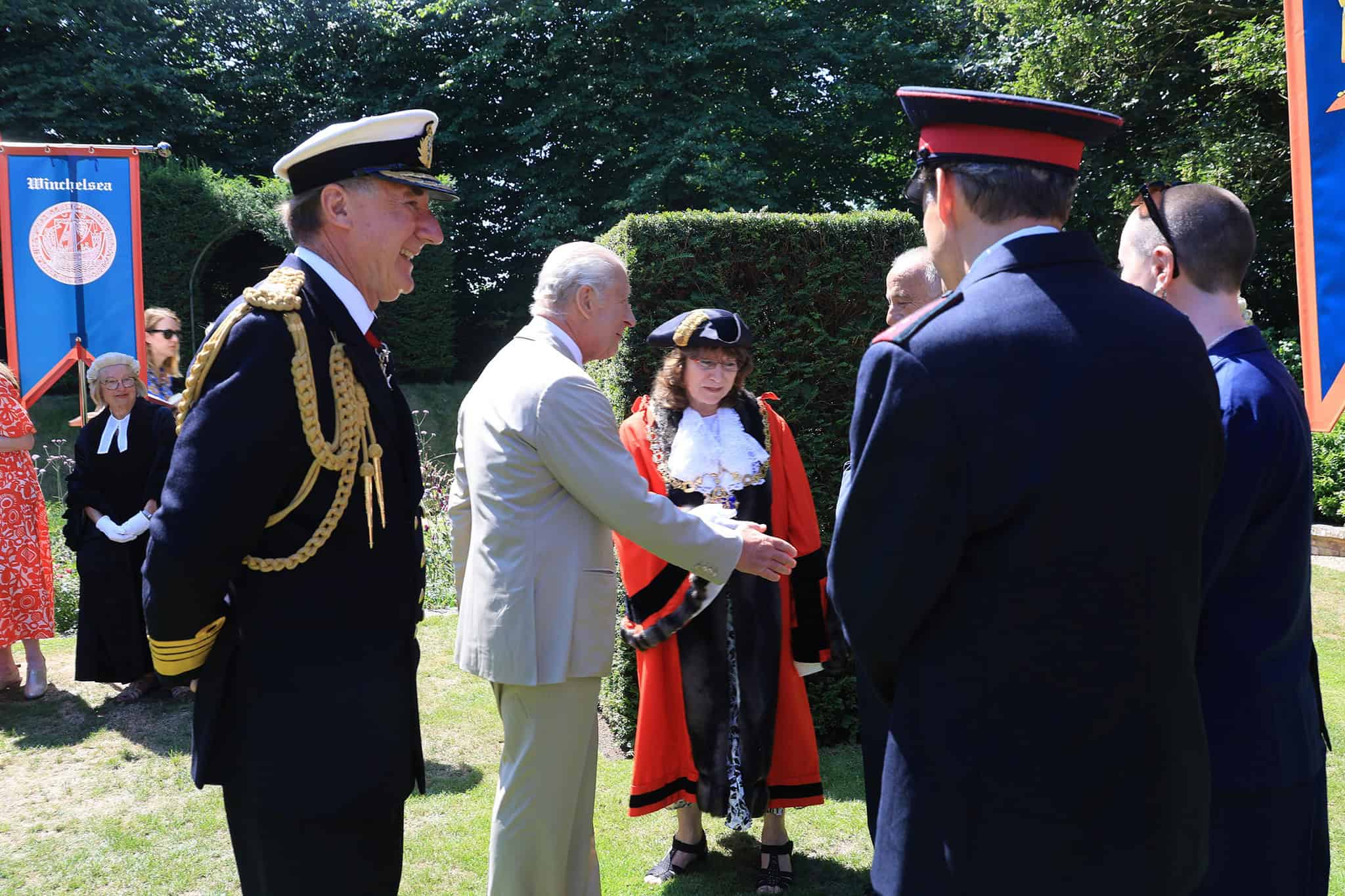 Visit of HM King Charles to Walmer Castle – 10 July 2025 – Ramsgate ...